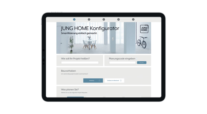 JUNG HOME: Sicher und smart - Hausautomation - Wohnen - Hurra Wir Bauen